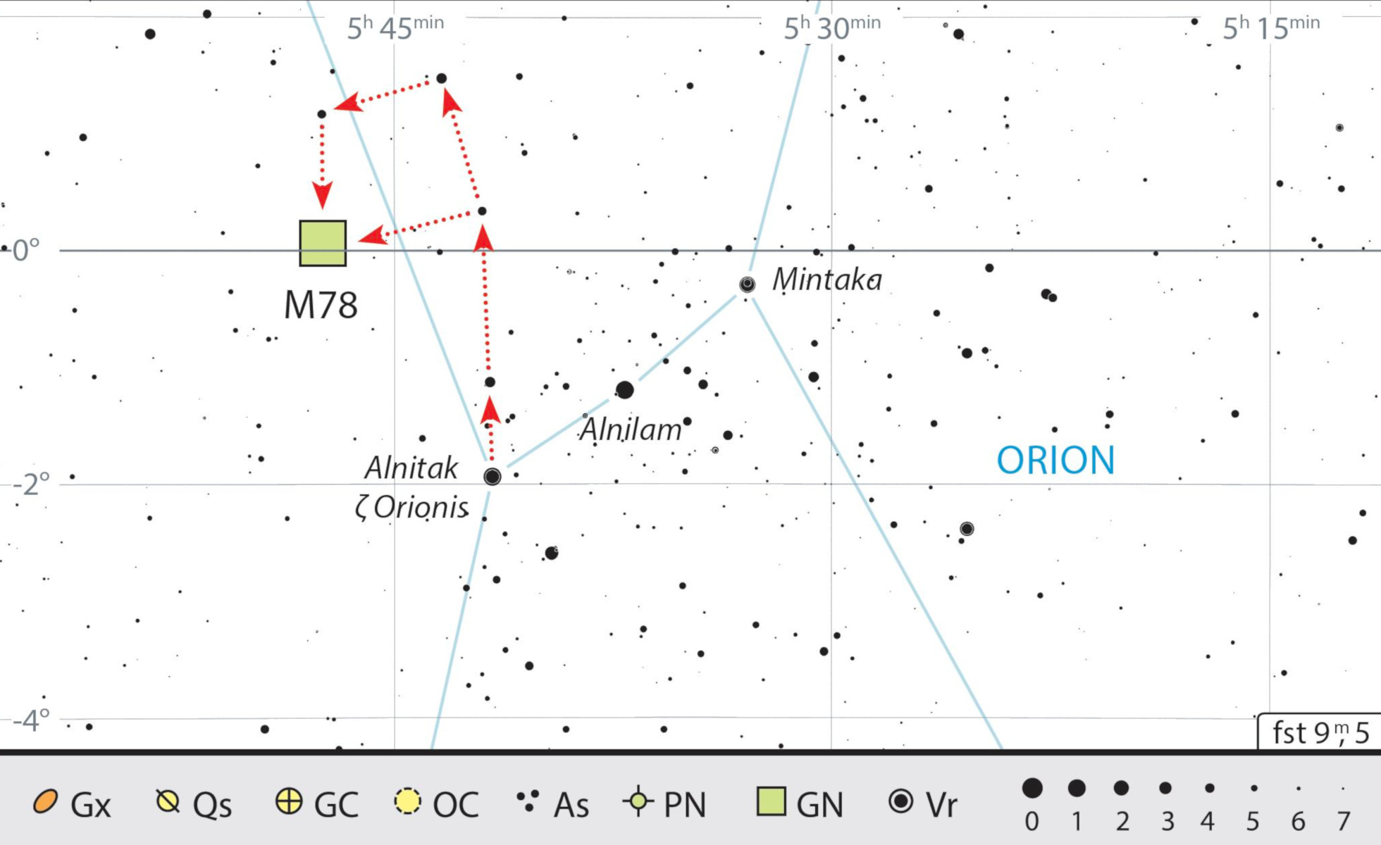 M78, la più brillante nebulosa a riflessione