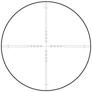 Meopta Riflescope ZD 4-16x44, Mil-Dot reticule telescopic sight