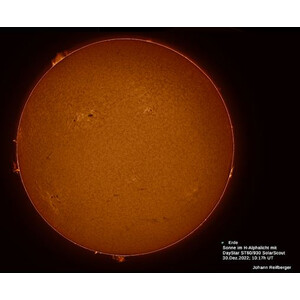 Télescope solaire DayStar ST 60/930 SolarScout SS60-ds H-Alpha OTA