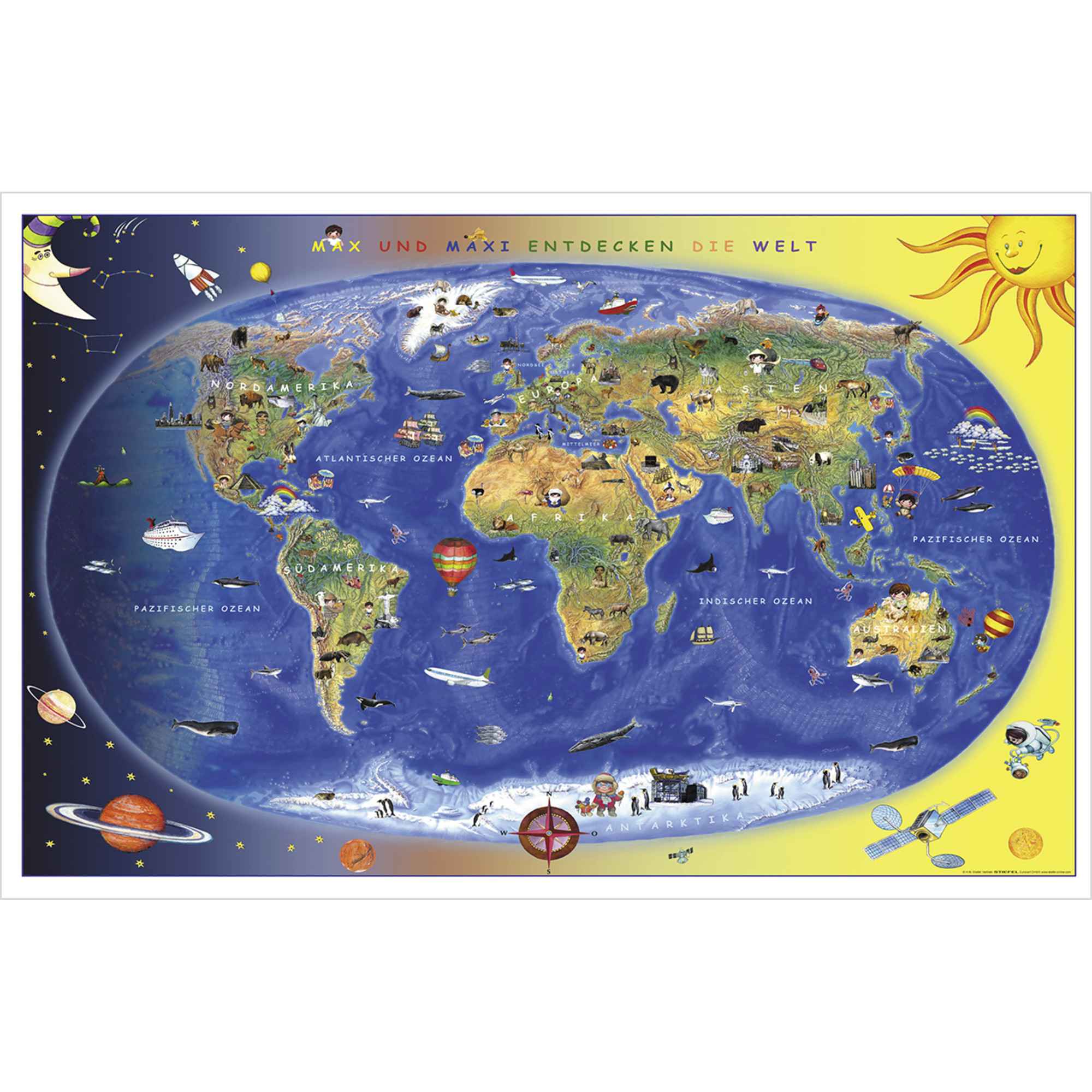 Children S World Map
