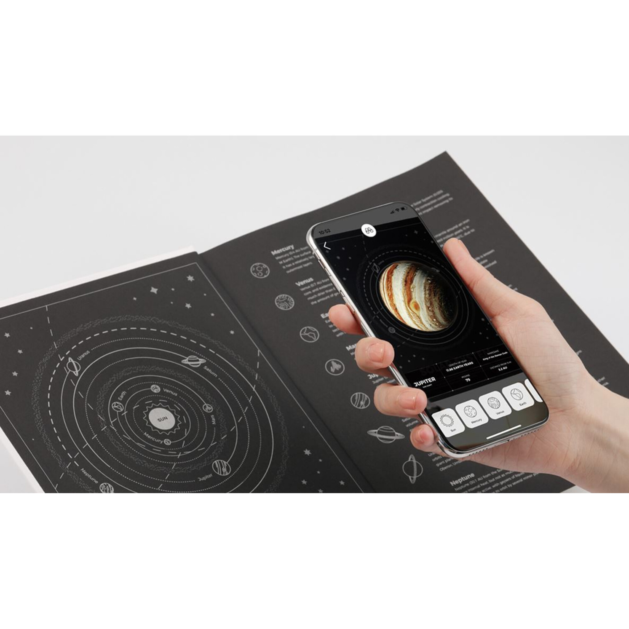 AstroReality Notebook NASA Augmented Reality