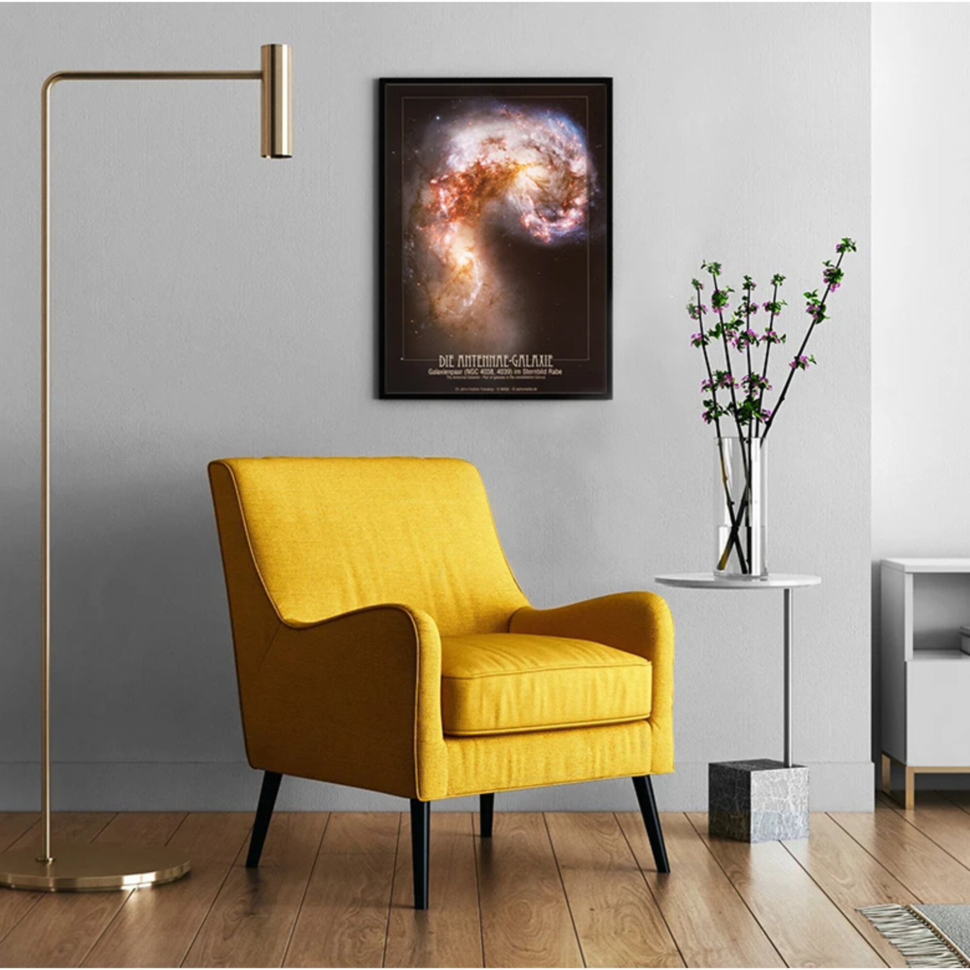 AstroMedia Poster Die Antennen Galaxien astromedia-poster-die-antennen-galaxien