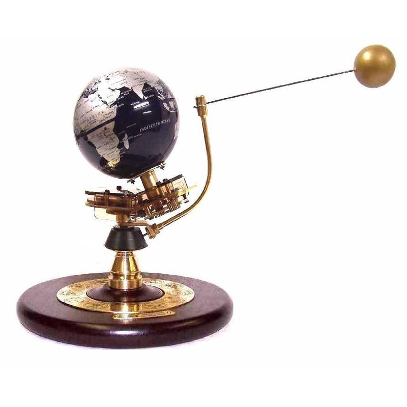 Planétarium Tellurium exécution spéciale gris/bleu métallisé