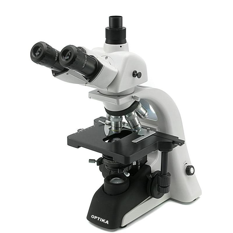 Optika Microscopio B-353PL, objetivos plan-acromáticos