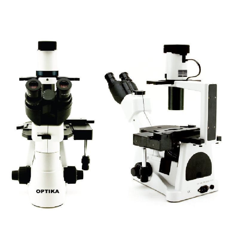 Optika Microscope inversé trinoculaire (sans table en croix ni corps ...