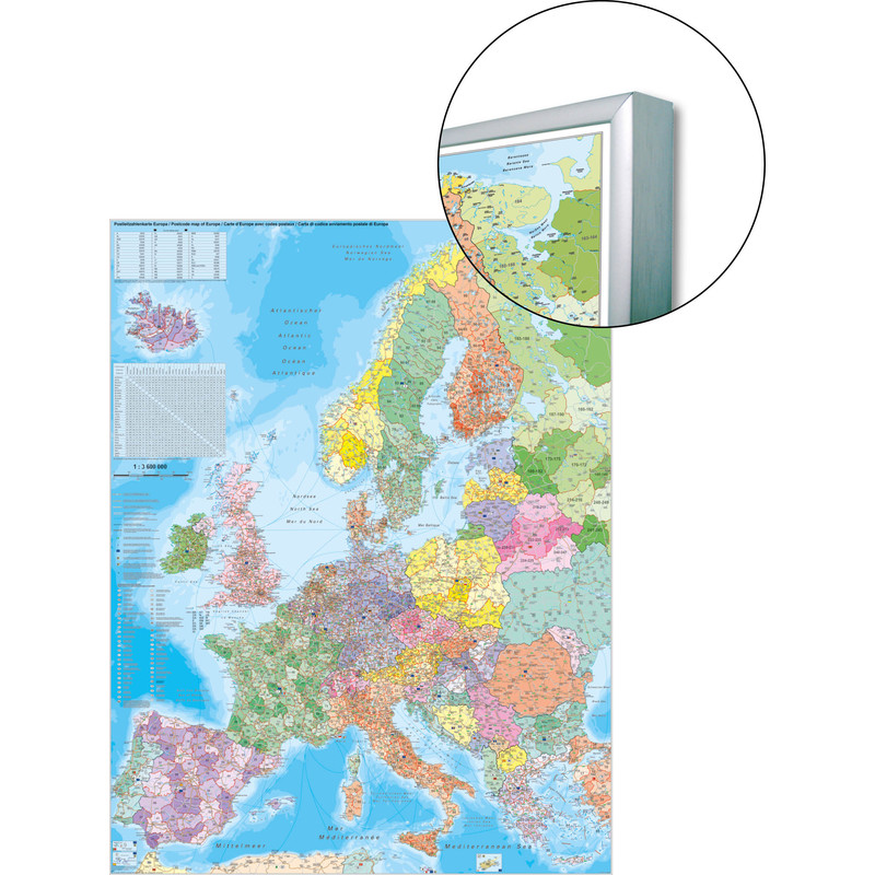 Stiefel Europe Postal Code Map On Board For Pinning To stiefel-europe-postal-code-map-on-board-for-pinning-to