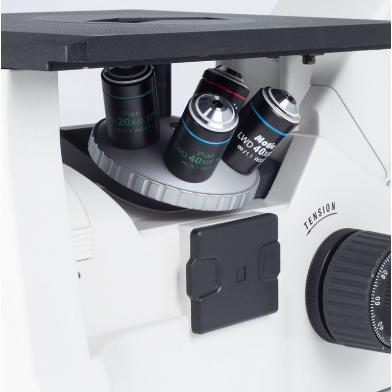 Motic Microscópio invertido AE31E trino, infinity, CCIS Plan 4x LWD ...