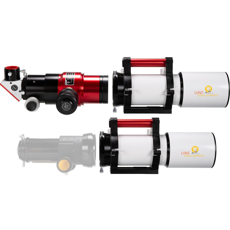 Lunt Solar Systems Teleskop do obserwacji słońca ST 80/560 LS80MT Ha ...