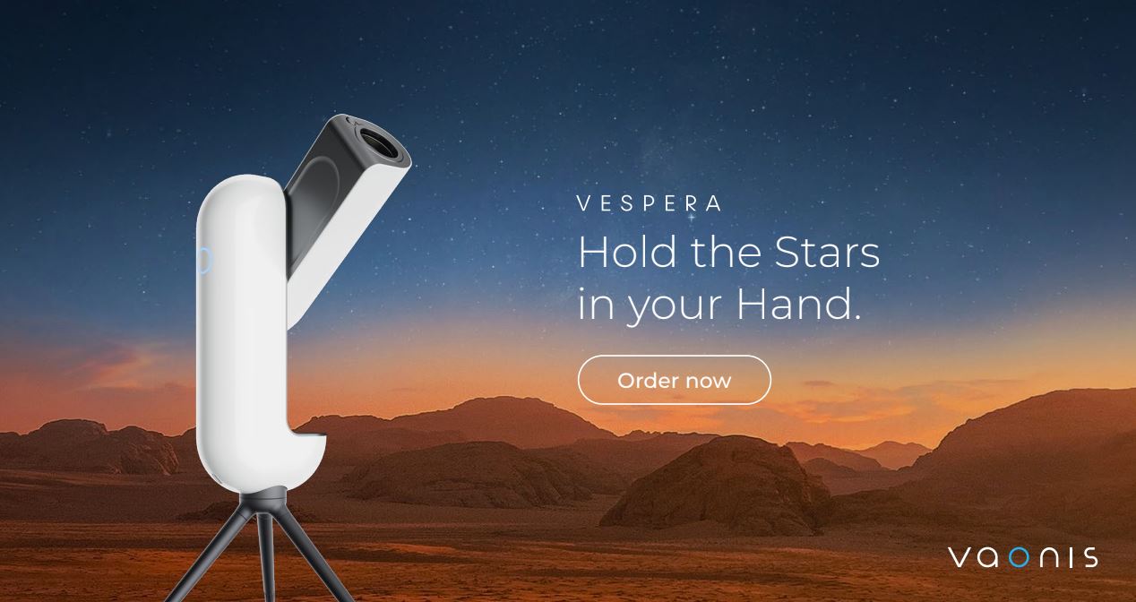 ¡Las estrellas en la palma de su mano con el nuevo Vespera de Vaonis ...